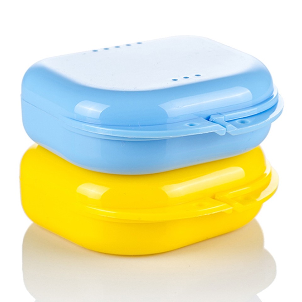 Dental Retainer Case Storage Mouth Guard Box Containers for Invisalign ...