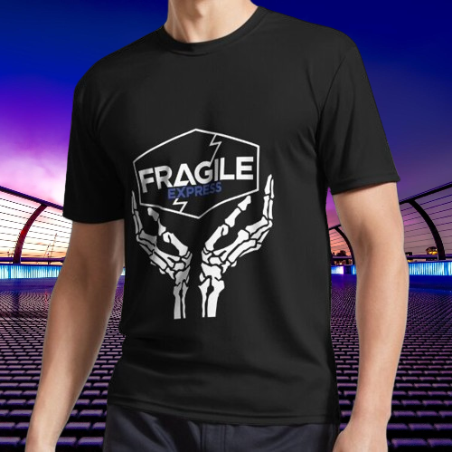 New Shirt Fragile Express Logo T-Shirt Funny American Usa Unisex Size S ...