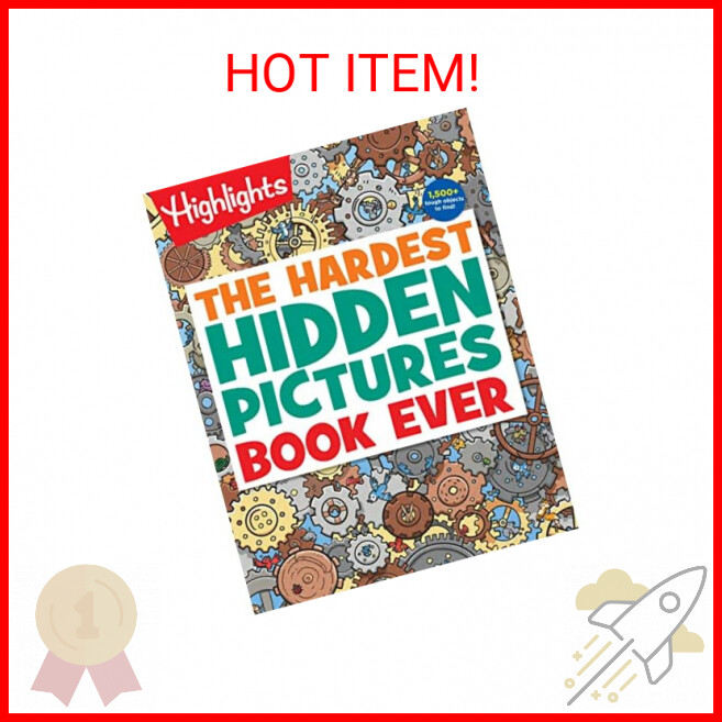 The Hardest Hidden Pictures Book Ever: 1500+ tough objects to find ...
