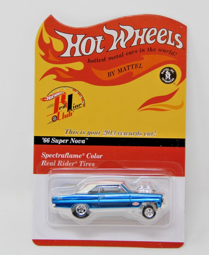 HOT WHEELS RLC 2014 REWARDS CAR '66 SUPER NOVA #575/10200 lOW NUMBER ...