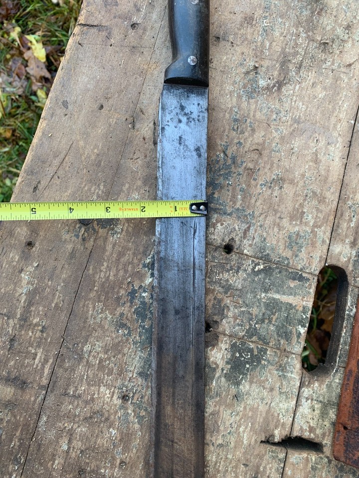 Antique Vtg Legitimus Collins & Co. WWII Machete With Original Sheath ...