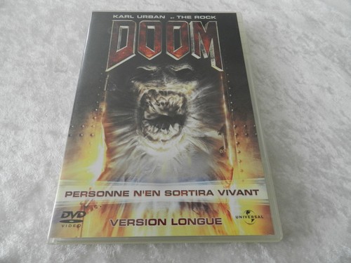 DVD DOOM film action PAL / The Rock Karl Urban Version longue | eBay