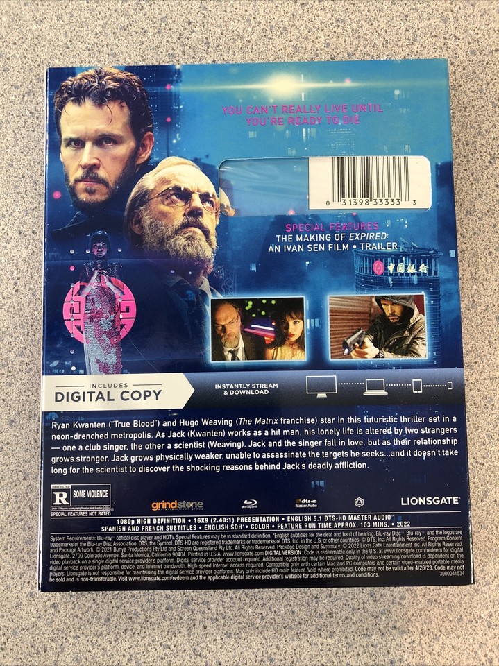 Expired (aka Loveland) (Blu-ray, 2022) +Digital With Slipcover New and ...