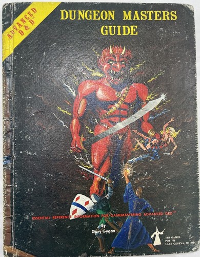 May 1979 1st Edition Dungeon Masters Guide Hardcover Book | eBay