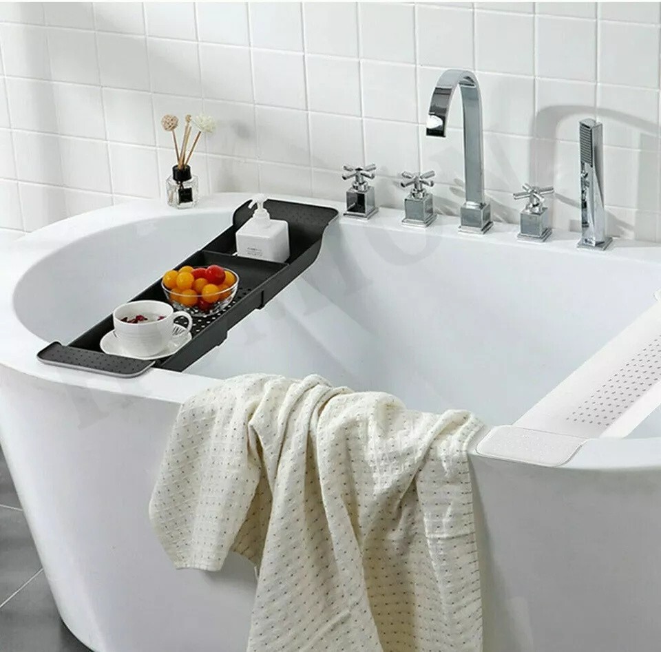 Shower Caddy Bathroom Shelf Tidy Storage Holder Rack Home Office Bath ...