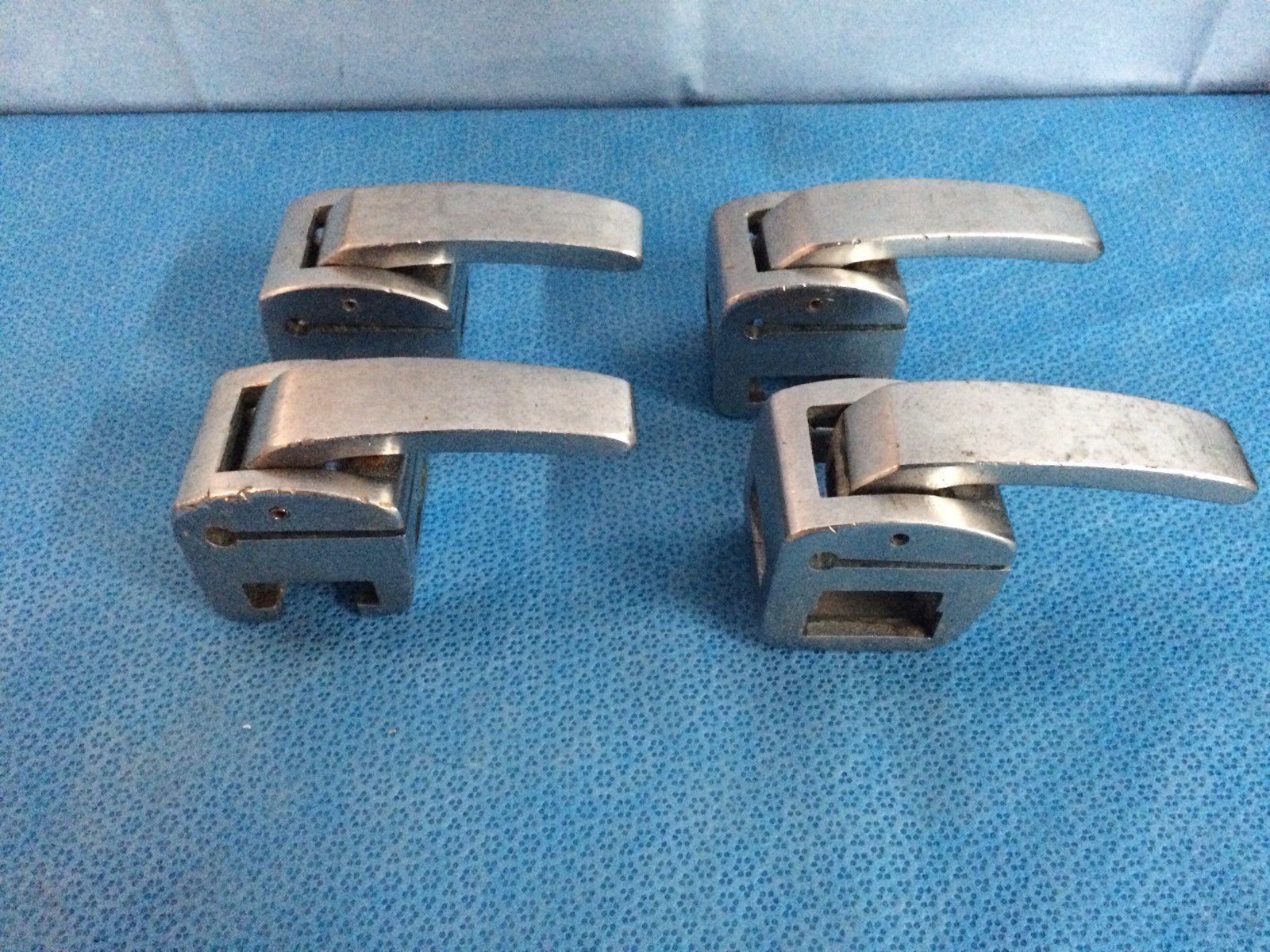 Lot of 4 Stainless Steel Operating Table Clamps | eBay