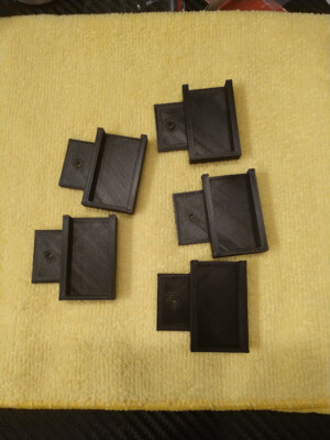 NCE 3D printed mounting bracket for NCE DB20 Block detector (Lot of 5 ...