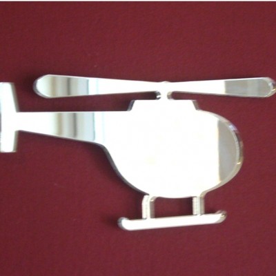 Helicopter Shaped Acrylic Mirrors (Several Sizes Available) Bespoke ...