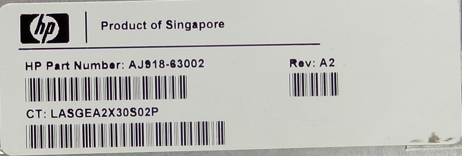 HP StorageWorks P6300 AJ936A AJ918-63002 537151-001 AJ918-63001 ...