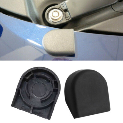2x Front Wiper Arm Head Nut Cover Caps For Toyota Corolla Yaris Auris ...