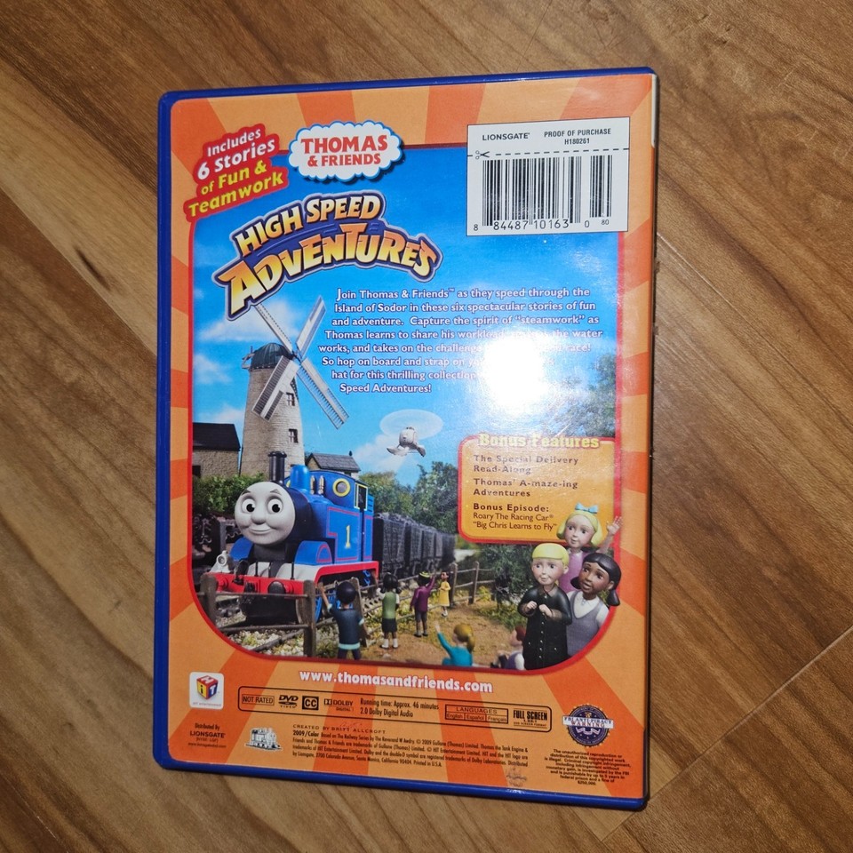 thomas and friends high speed adventures dvd | eBay