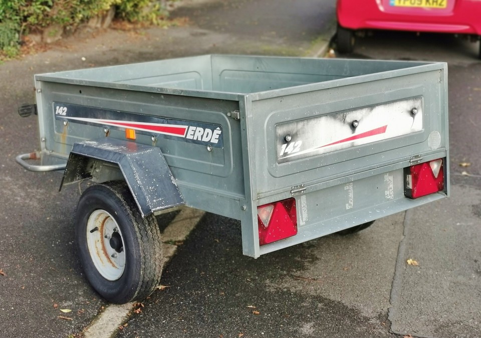 Used Erde 142 trailer | eBay UK