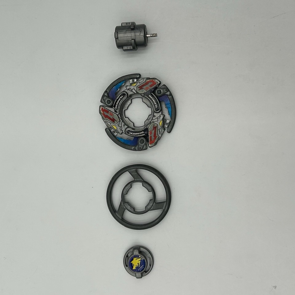 Wolborg MS Old Generation W/ Stickers HMS Beyblade Hasbro Hard Metal ...