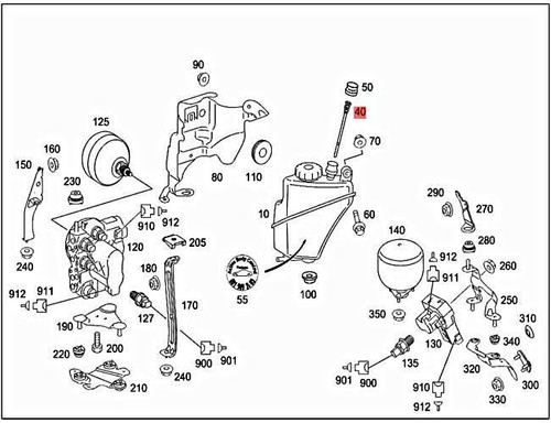 Genuine MERCEDES C216 W221 S-CLASS W221 Coupe C216 Oil dipstick ...