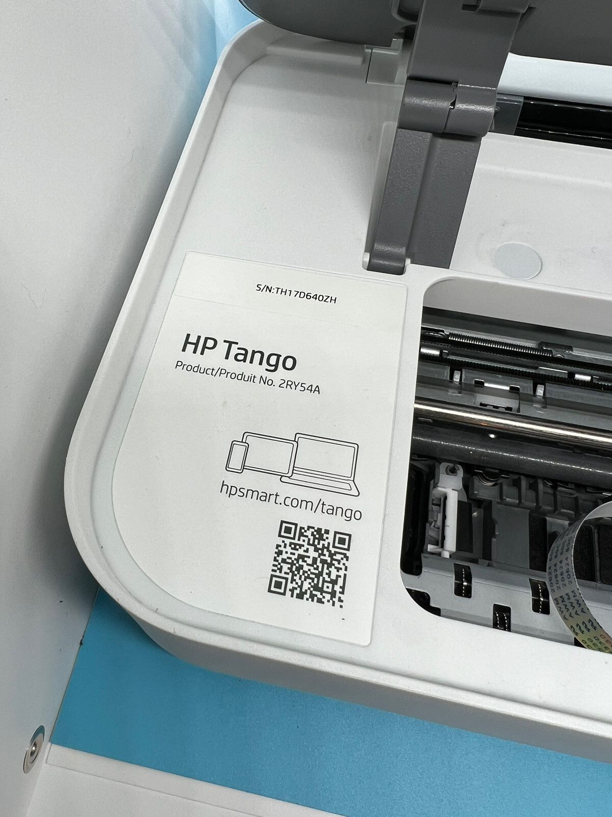HP Tango Smart Wireless Printer Print Copy And Scan SNPRC-1805-01 ...