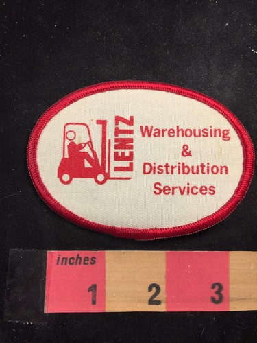 Vtg LENTZ WAREHOUSING & DISTRIBUTION SERVICES Patch 80B9 | eBay