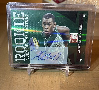 2011 Panini Elite Aldon Smith Rookie Auto RC #147/499 49ers | eBay