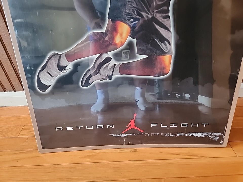 1995 Nike Return To Flight MICHAEL JORDAN Poster Shrink Wrapped 24x35 ...