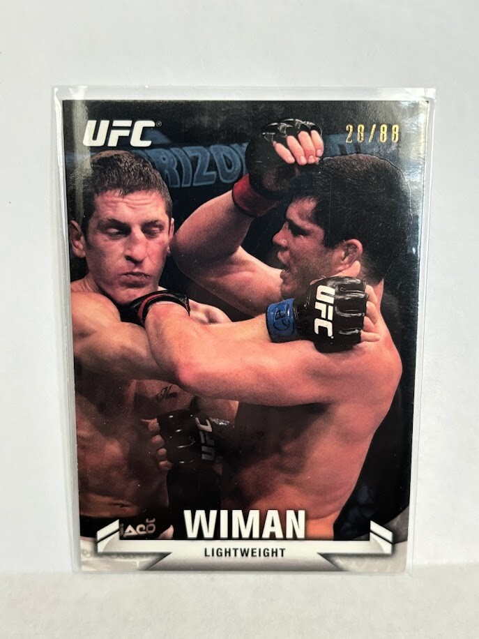 Matt Wiman 2013 Topps UFC Knockout Blue Card # 119 28/88 | eBay