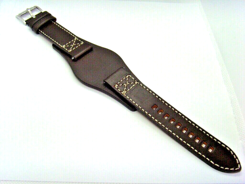 FOSSIL Original Ersatz Lederarmband CH2599 Uhrband watch strap Braun ...