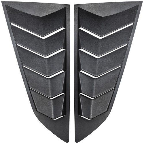 For 2014-2019 C7 Corvette Rear+Side Window Louvers Windshield Sun Shade ...