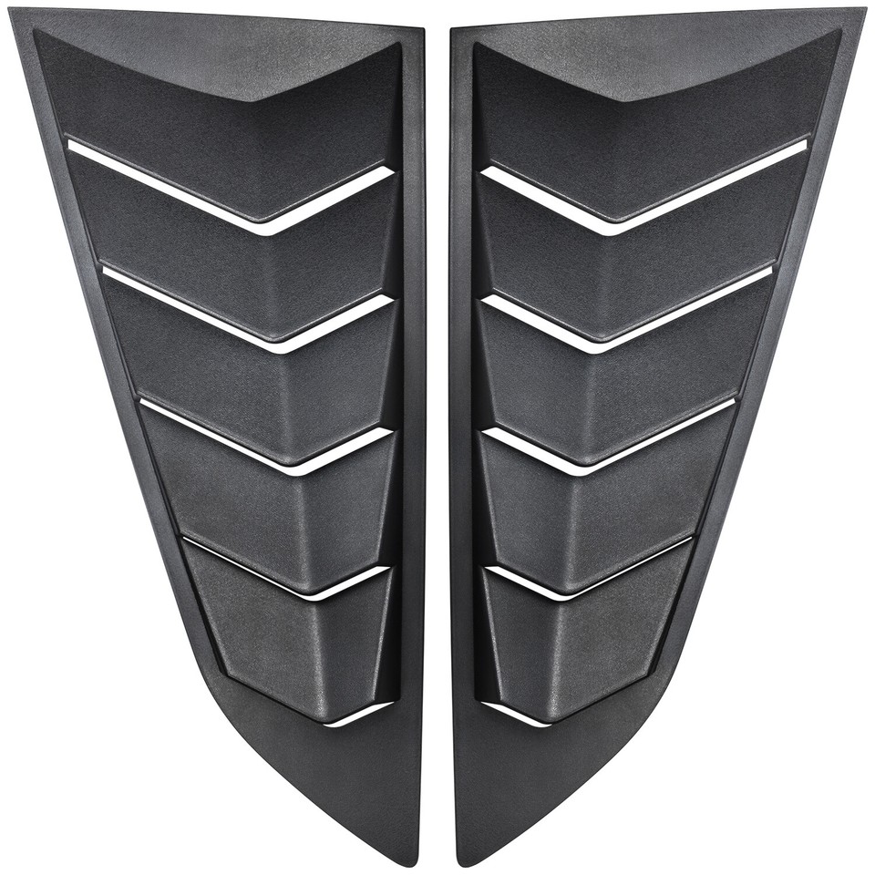 For 2014-2019 C7 Corvette Rear+Side Window Louvers Windshield Sun Shade ...