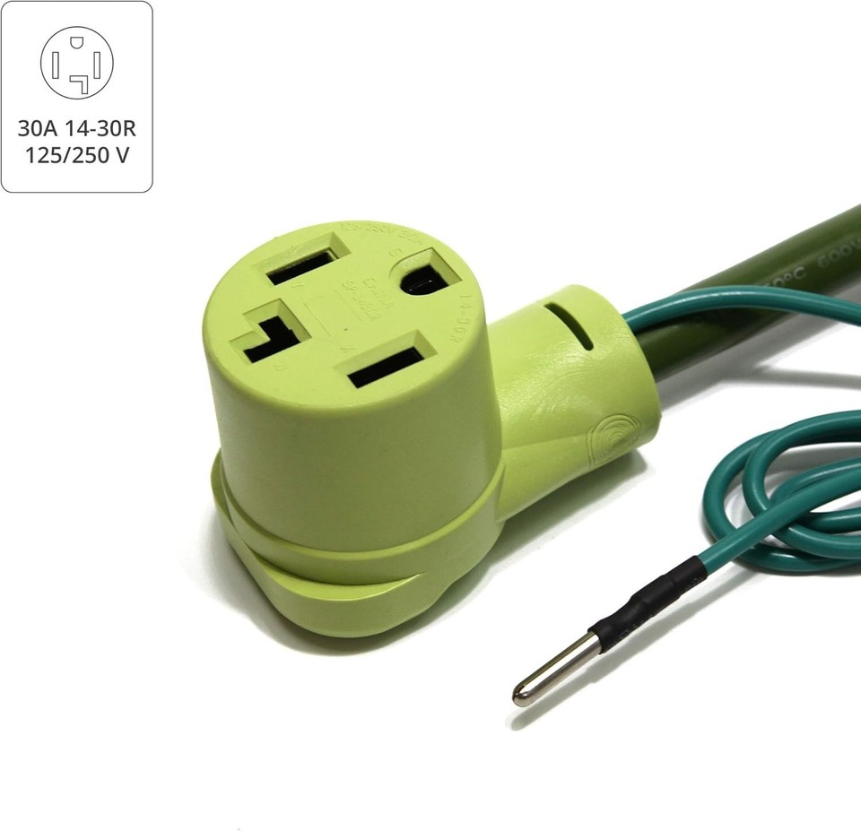 NemaTech NEMA 10-30P To 14-30R~Dryer/EV/Tesla Charging Adapter with ...