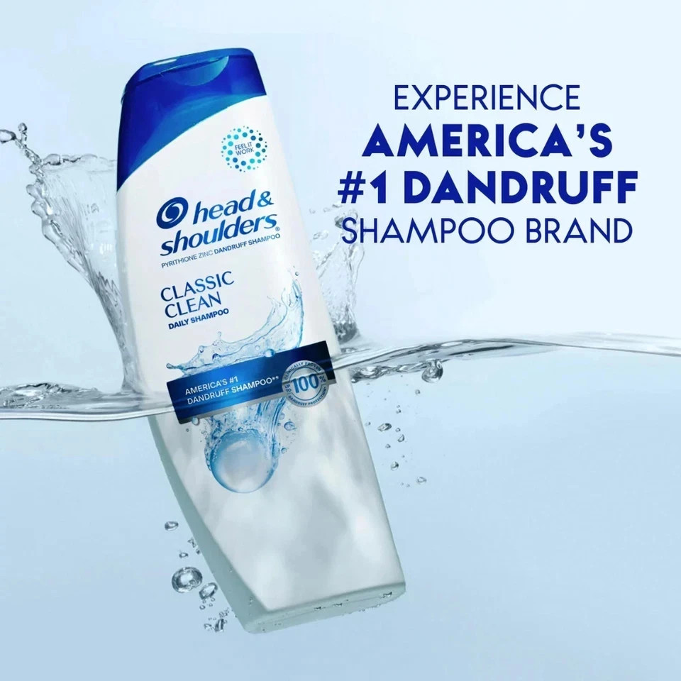 Head and Shoulders Dandruff Shampoo, Classic Clean, 8.45 fl oz | eBay