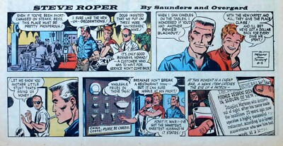 Steve Roper & Mike Nomad by Overgard - color Sunday comic page - August ...