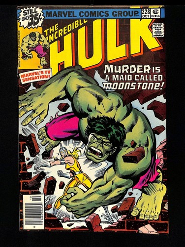 Incredible Hulk (1962) #228 1st Moonstone! Thunderbolts! Karla Sofen ...