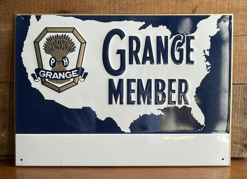 Vintage Embossed GRANGE Mutual Casualty Co. Agricultural Insurance ...