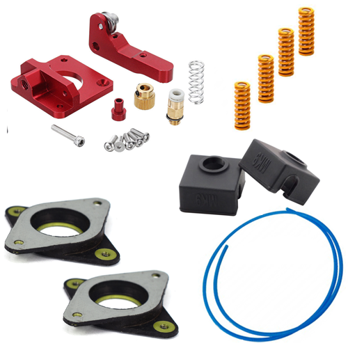 CR-10 CR10S CR20 Pro Mini Upgrade Kit Springs Extruder Sock Tube ...