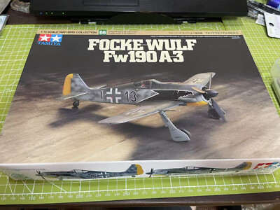 Tamiya 60766 1/72 Scale Model Aircraft Kit WWII German Focke-Wulf Fw190 ...