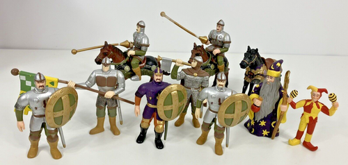 Lot ELC Early Learning Centre Figures Medieval Knights Horses Wizard ...