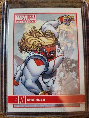 2021-22 Upper Deck Marvel Annual She-Hulk #77 | eBay