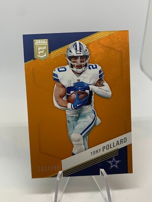 2023 Donruss Elite Tony Pollard, Cowboys Orange #/399 | eBay
