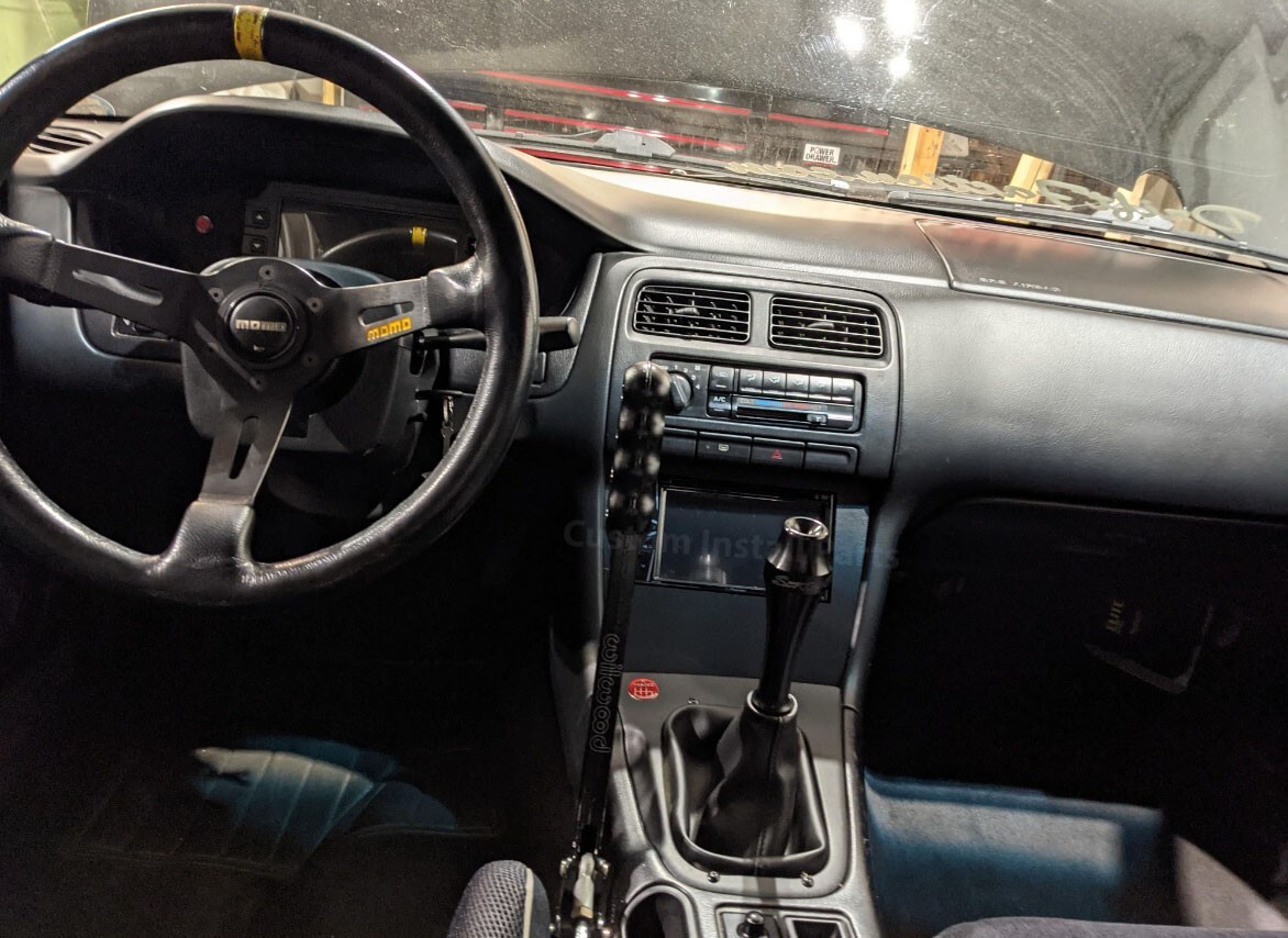240sx Gauge Dash Finisher for Nissan s14 95-98 Aftermarket Interior ...