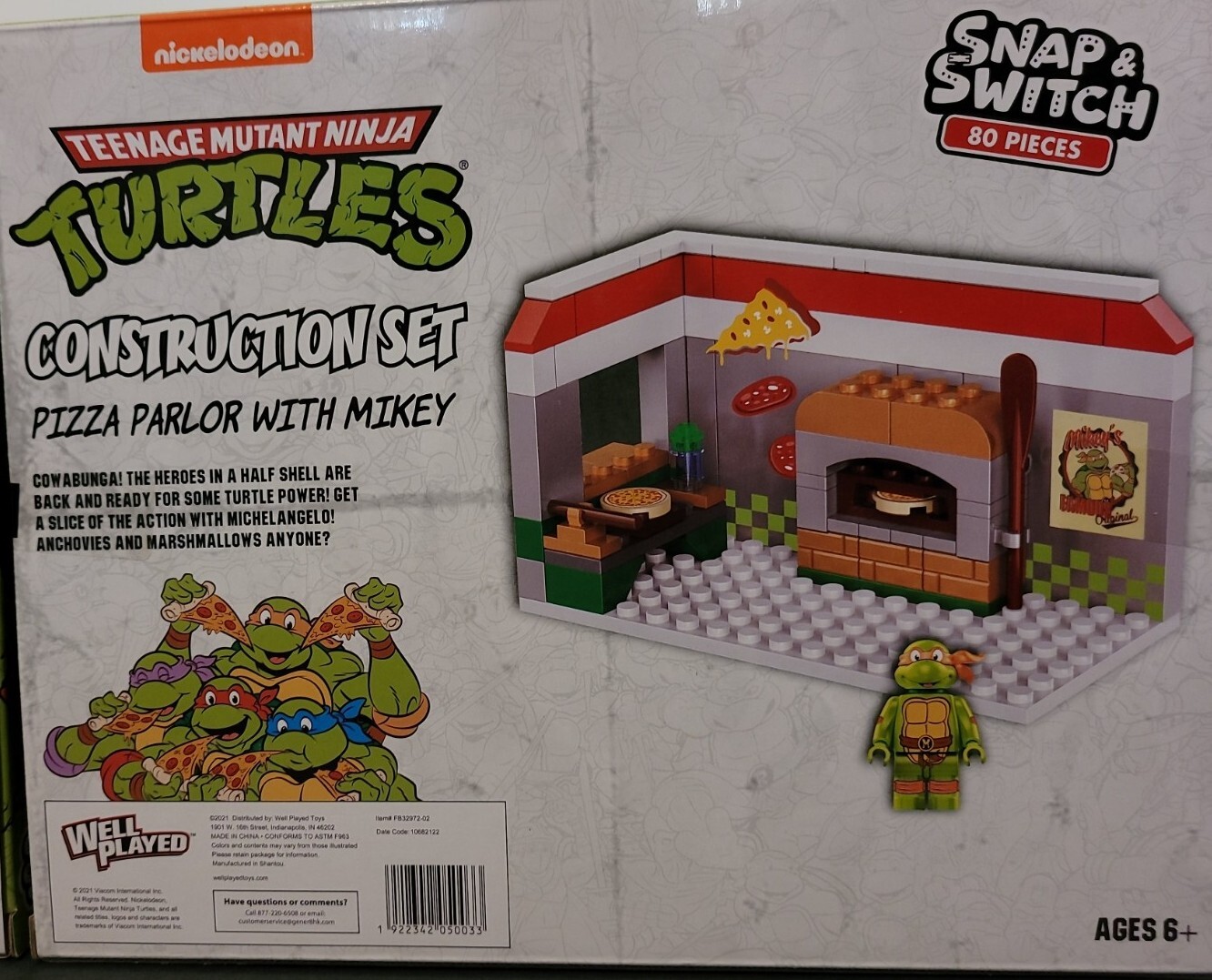 Nickelodeon Teenage Mutant Ninja Turtles Snap & Switch (LEGOS ...