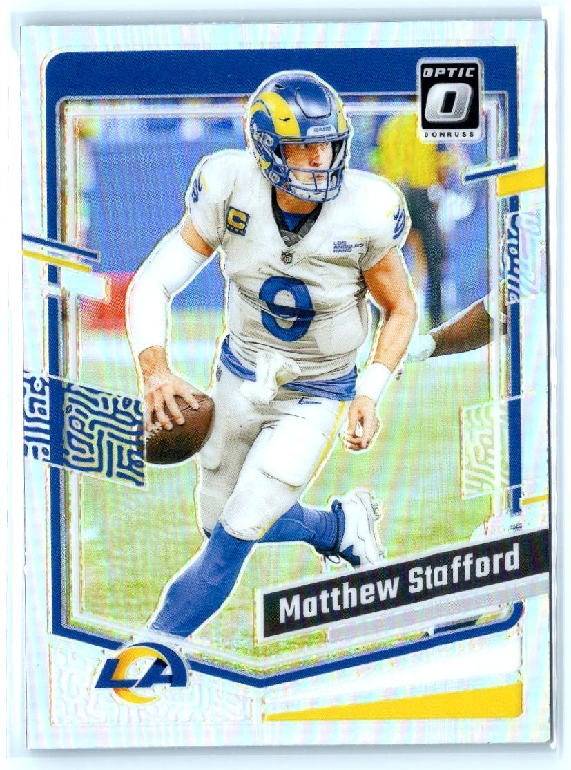 2023 Panini Donruss Optic - Holo Prizm #113 Matthew Stafford for sale ...