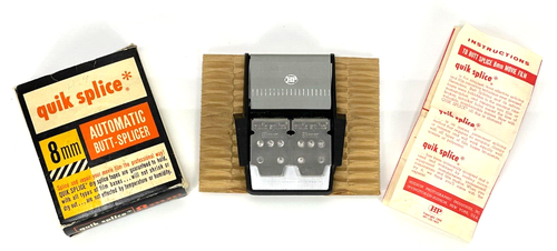 Vintage HP Super 8mm 8 Film Quik Quick Splice Automatic Butt-Splicer ...