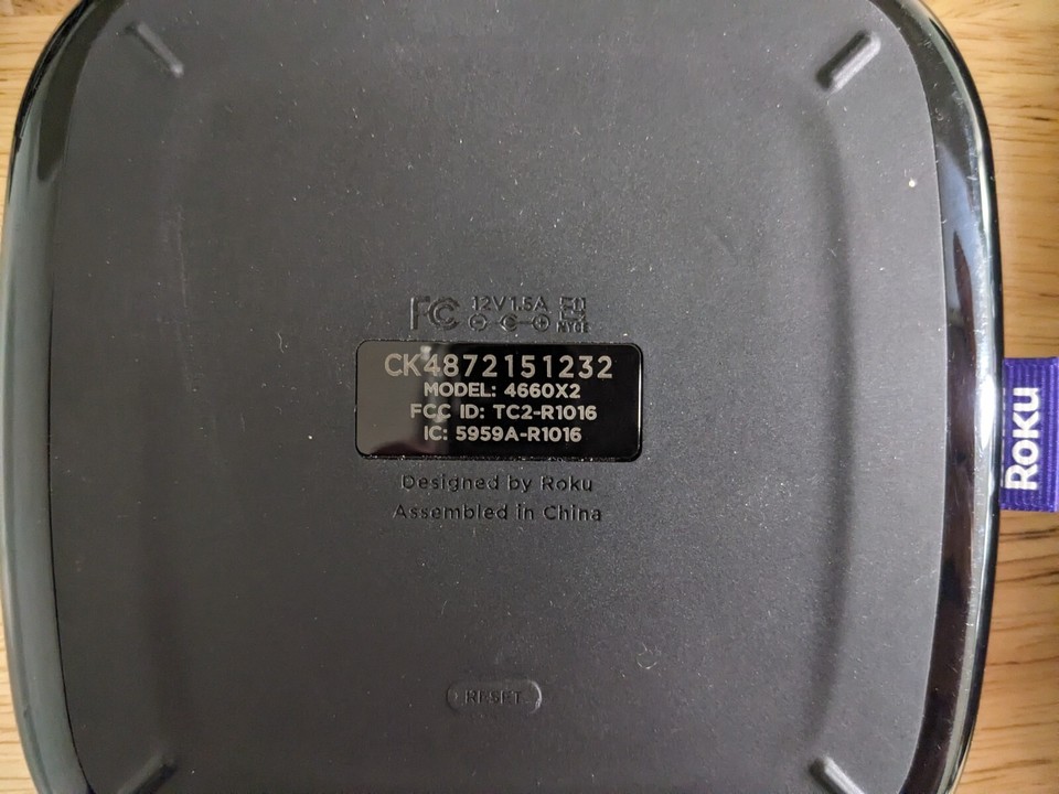 Roku Ultra 4660X2 4K Streaming Media Player with remote and AC cord | eBay