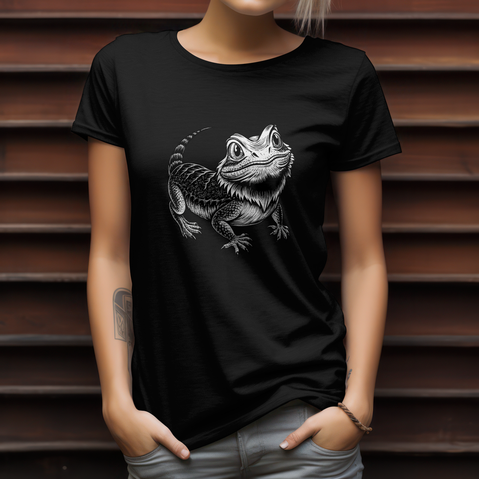 Bearded Dragon Lizard Shirt Reptile Lover Tee Pet Owner Gift Unisex ...