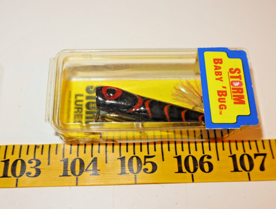 Vintage Pre Rapala Storm Rattlin Baby Bug Fishing Lure | eBay