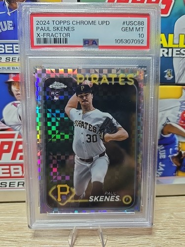 2024 Topps Chrome Update Paul Skenes X-FRACTOR RC #USC88 PSA 10 | eBay