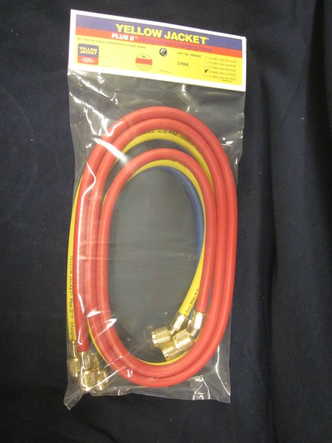 Yellow Jacket 60" 3pk Plus II Hoses-21986 for sale online | eBay