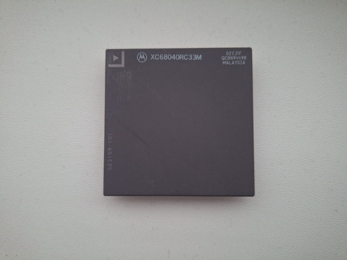 Motorola XC68040RC33M 02E31F 68040 vintage CPU AMIGA GOLD | eBay