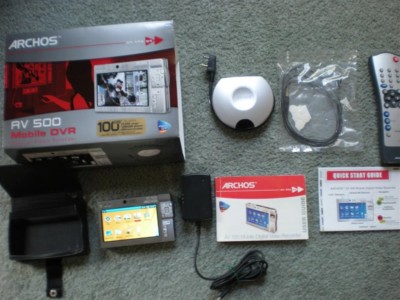 Archos AV 500 100 GB Digital Media Player Great condition comes with ...