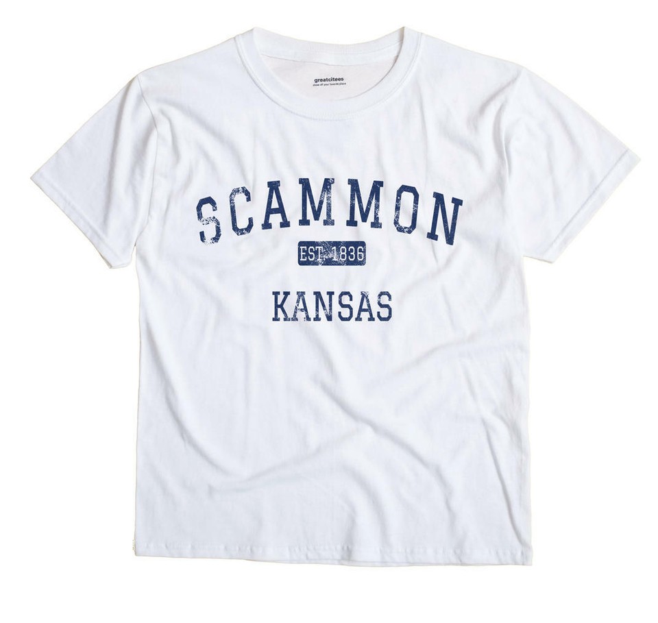 Scammon Kansas KS T-Shirt EST | eBay