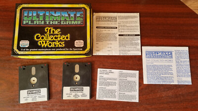SINCLAIR ZX SPECTRUM +3 DISC DISK -THE COLLECTED WORKS #G130a ULTIMATE ...