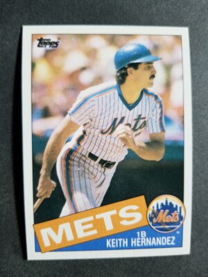 1985 Topps KEITH HERNANDEZ card # 80 [card 18] | eBay